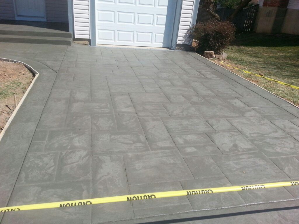 Ashlar Slate with Borders | Blackwater Concrete | Virginia