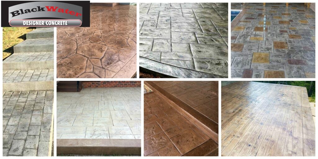 Custom Stamped Concrete - Blackwater Concrete