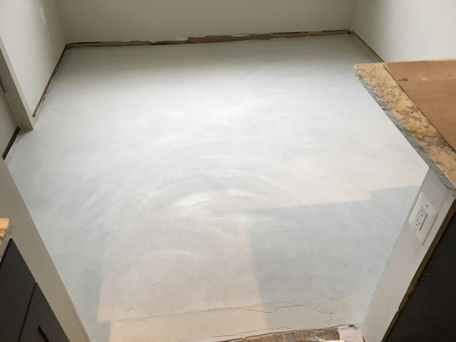 Trowel Down Overlay | Blackwater Designer Concrete