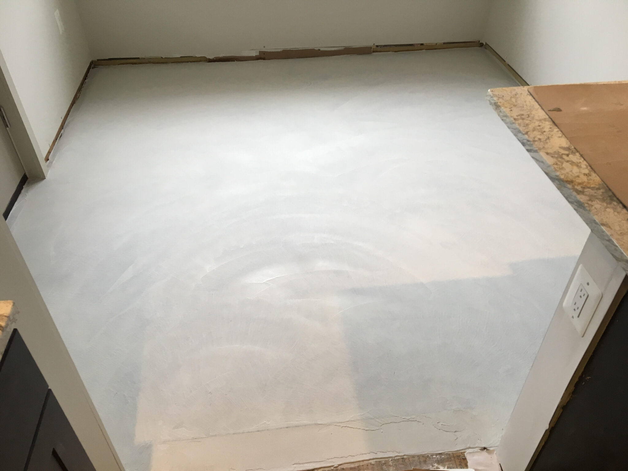 Trowel Down Overlay | Blackwater Designer Concrete